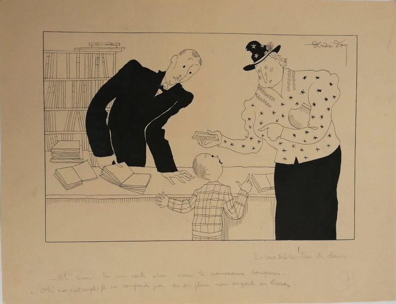 André Foy | Set of press drawings | MutualArt