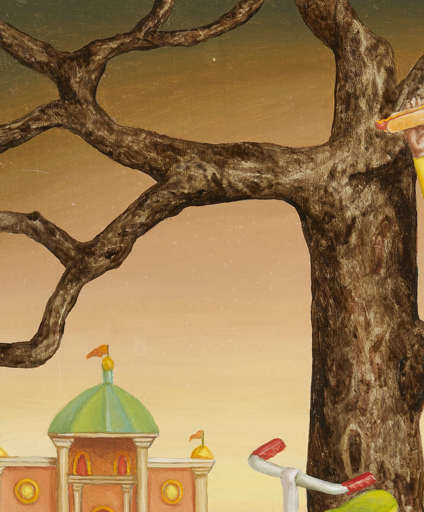 Charles Keiger | Charles Keiger Oil on Panel Fantasy Painting (2005 ...