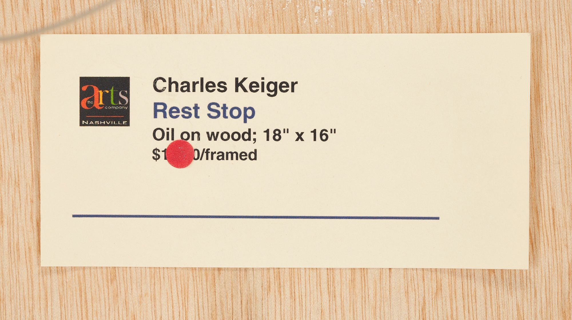 Charles Keiger | Charles Keiger Oil on Panel Fantasy Painting (2005 ...