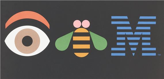 Paul Rand | Paul Rand IBM Rebus Poster | MutualArt