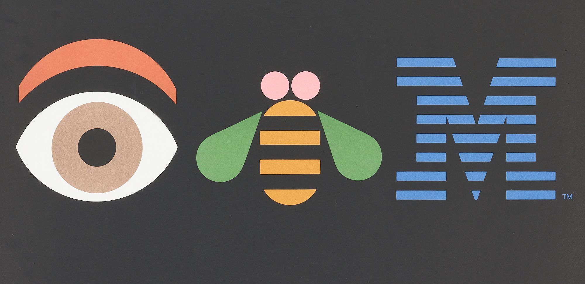 Paul Rand | Paul Rand IBM Rebus Poster | MutualArt
