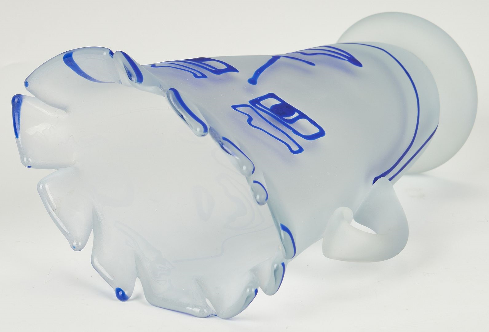 Richard Jolley | Richard Jolley Art Glass Vase or Pitcher w/ Face ...