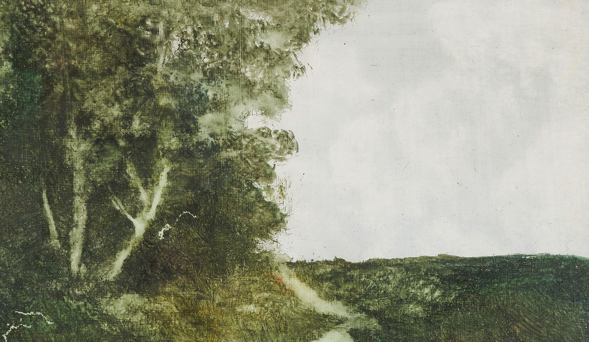 Ron Williams | Pair of Early Ron Williams Landscape Paintings | MutualArt