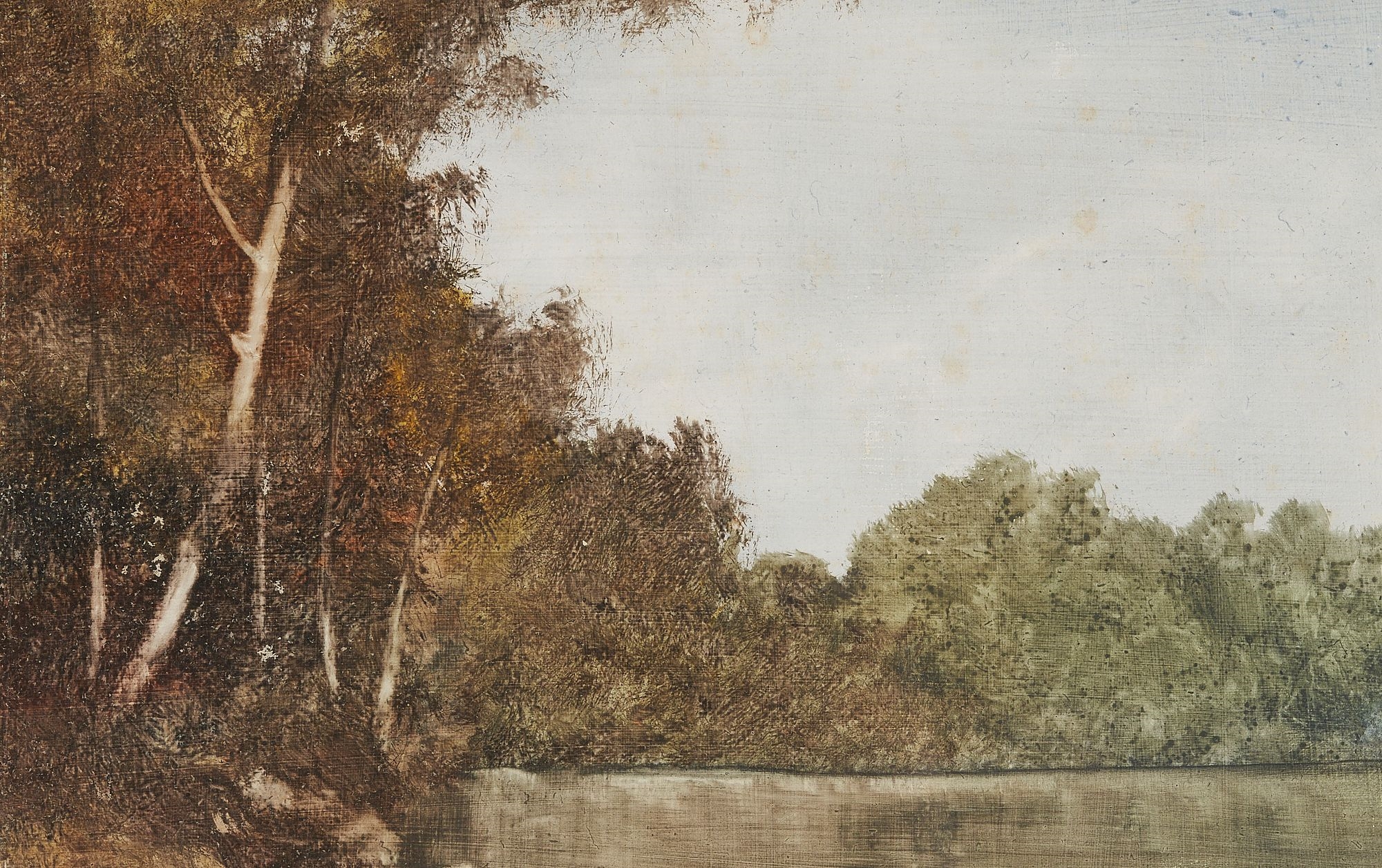 Ron Williams | Pair of Early Ron Williams Landscape Paintings | MutualArt