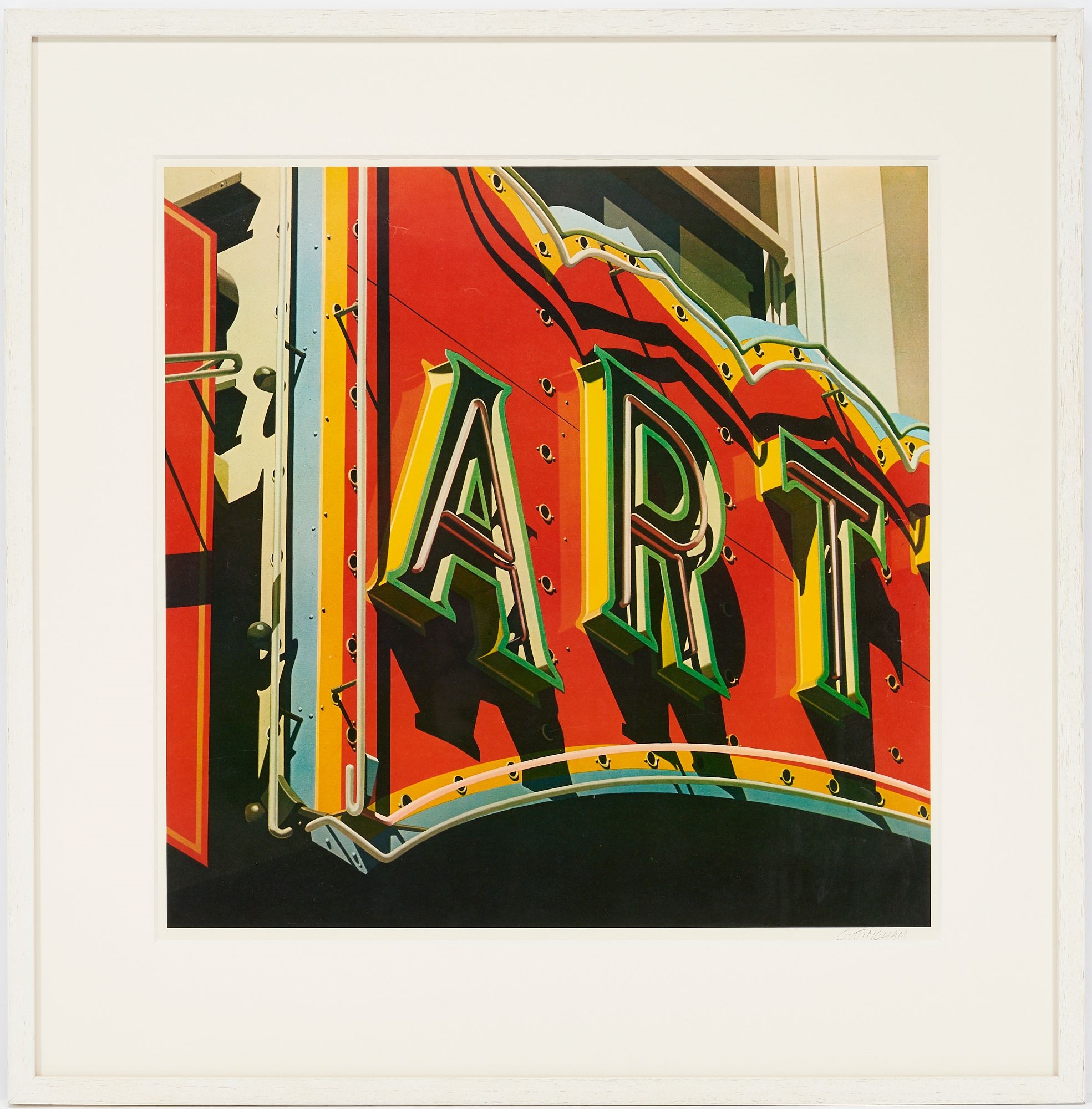 Robert Cottingham | Art | MutualArt