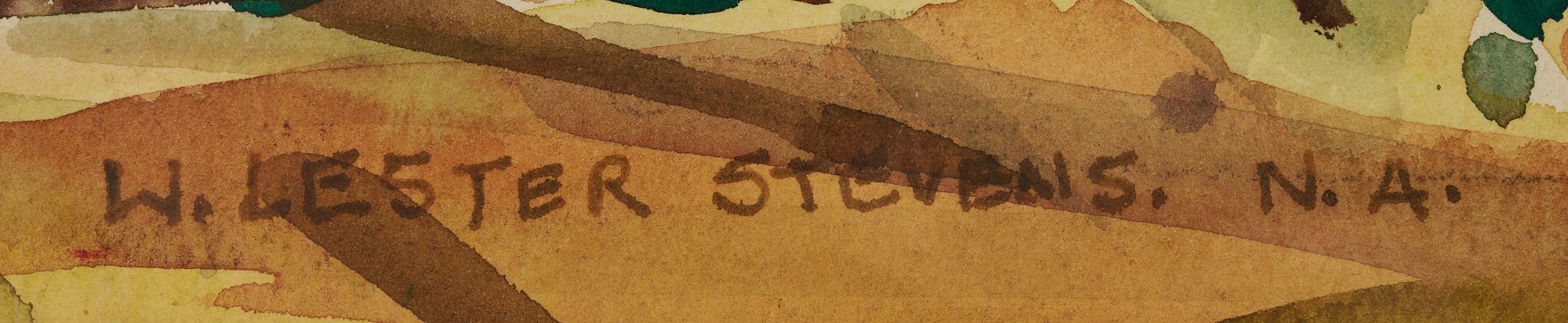 William Lester Stevens | William Lester Stevens W/C of Cabin, possibly ...