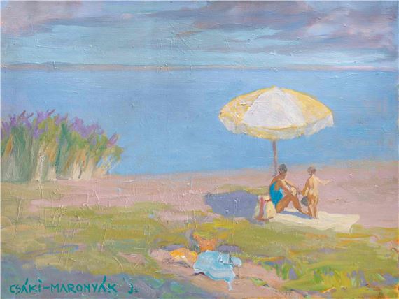 Joszef Csaki-Maronyak | Strandolók | MutualArt