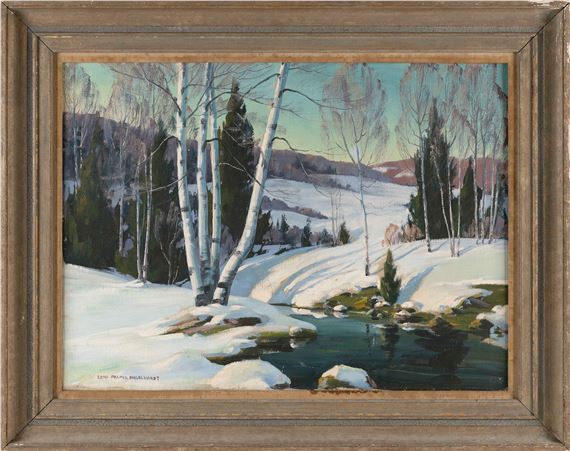 Edna Palmer Engelhardt | Winter Woodland. | MutualArt