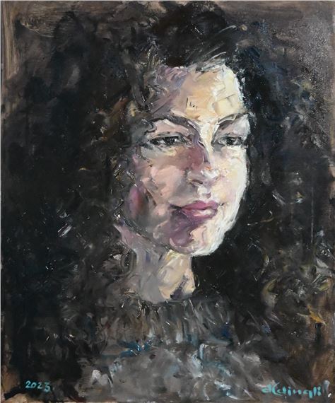 Debbie Caruana Dingli | Portrait of a Young Girl | MutualArt