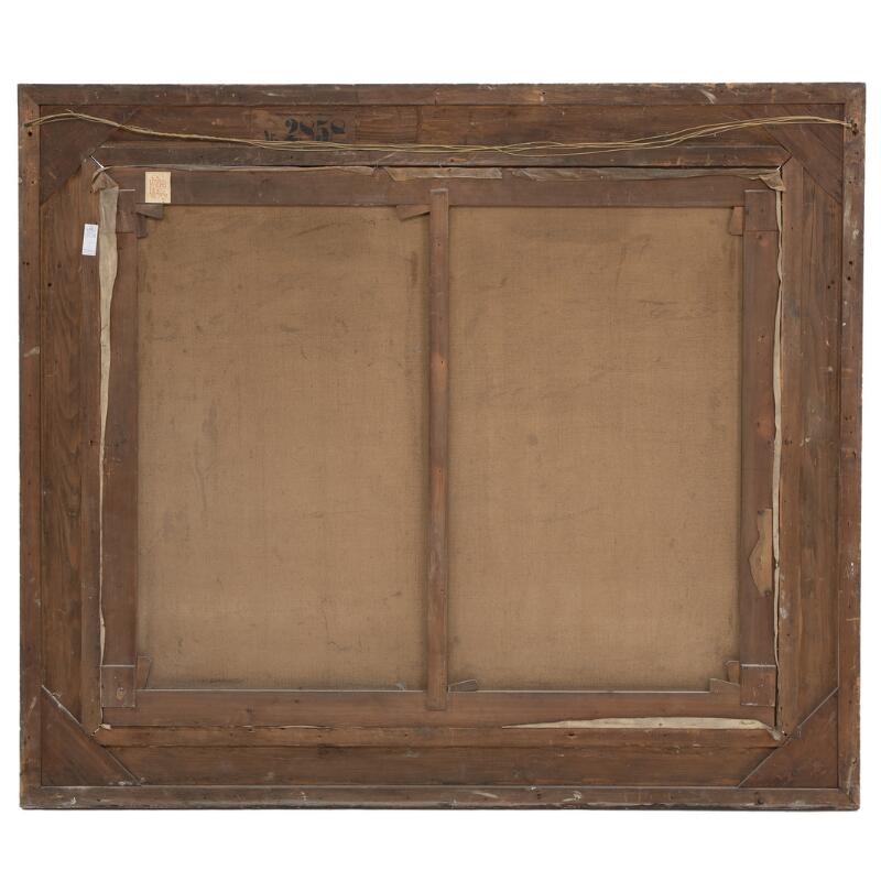 Niels Pedersen Mols | Children with their grandmother near a farmhouse ...