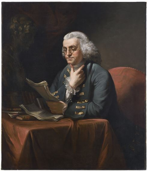Thomas Sully | BENJAMIN FRANKLIN (1834) | MutualArt