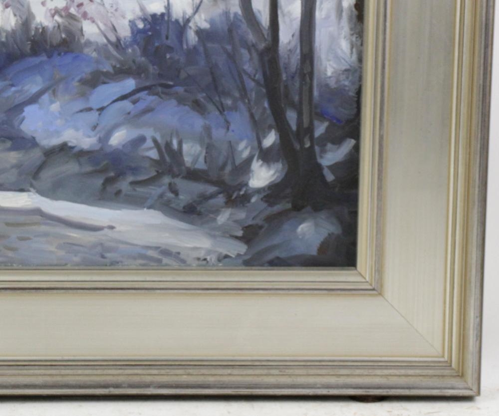 Ken Knowles | Vermont Farm Scene in Winter | MutualArt
