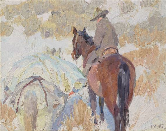 W. Herbert Dunton | The Night Watch | MutualArt