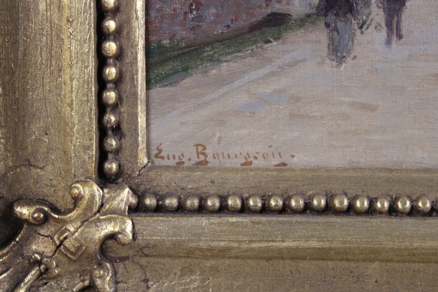 Eugène Bourgeois | Animated city view | MutualArt