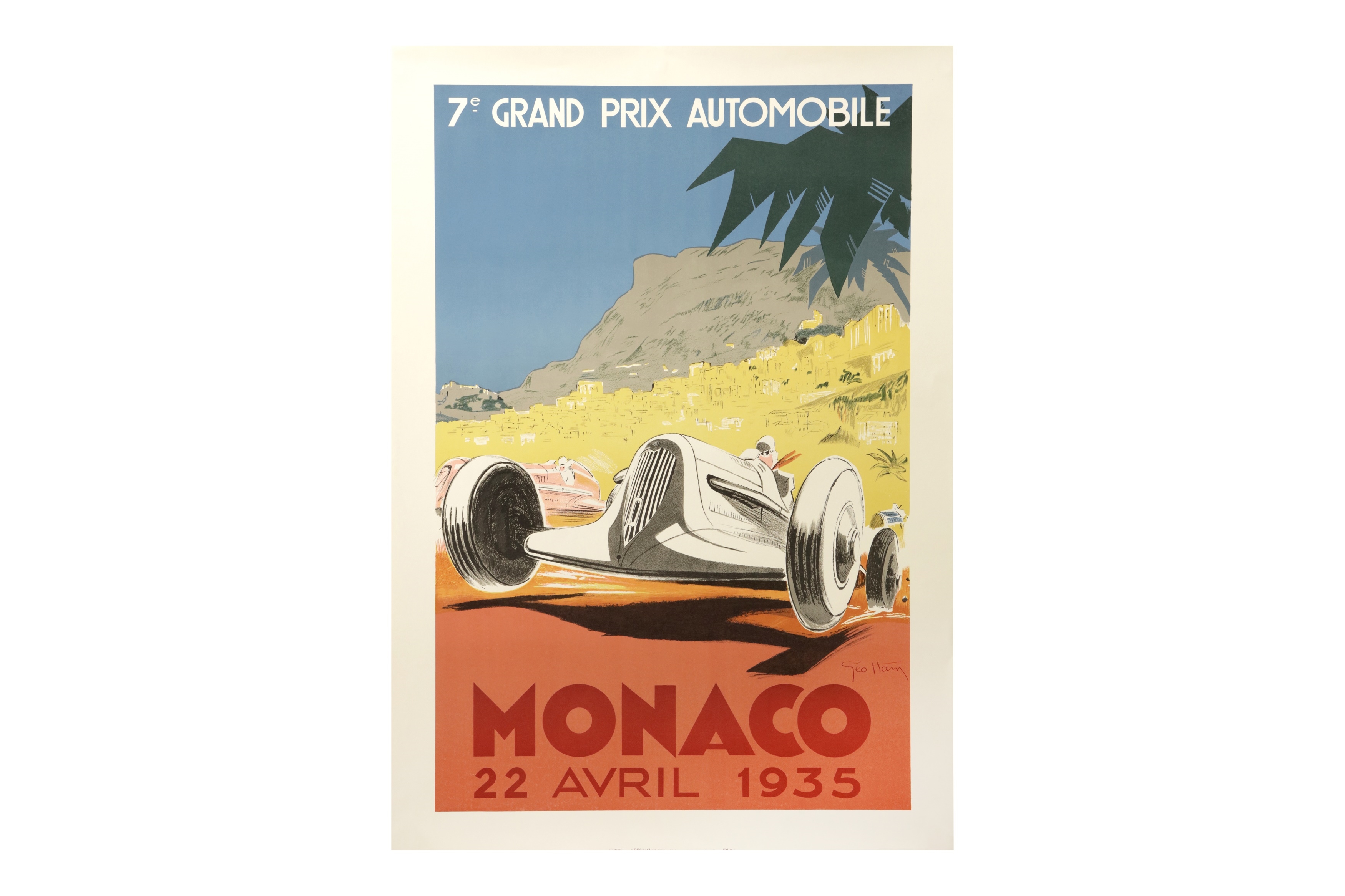 Géo‏ Ham | Monaco Grand Prix poster | MutualArt