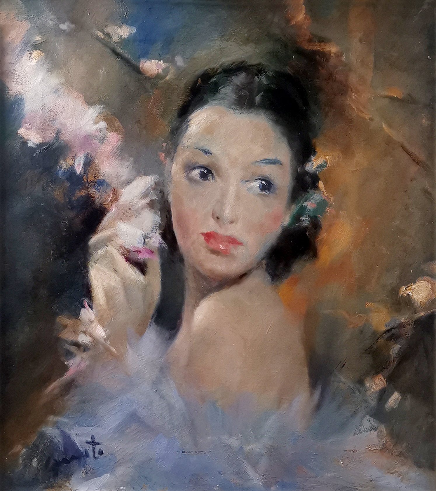 Luigio Amato | Portrait de jeune femme | MutualArt