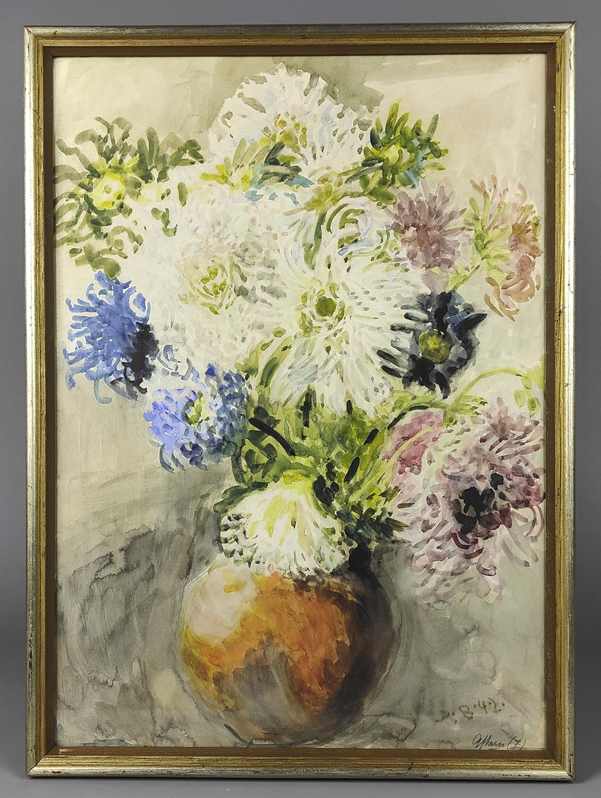 Robert Budzinski | Dahlienstrauß - Budzinski, Robert 1942 (1874 ...