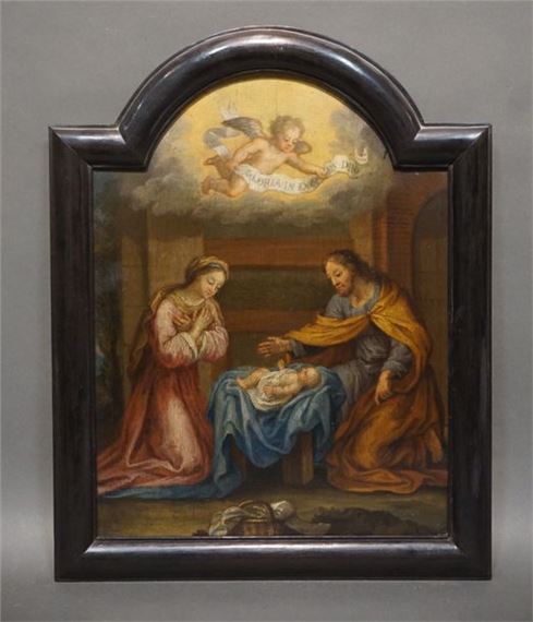 French School, 17th Century | La Nativité (Circa 1660) | MutualArt