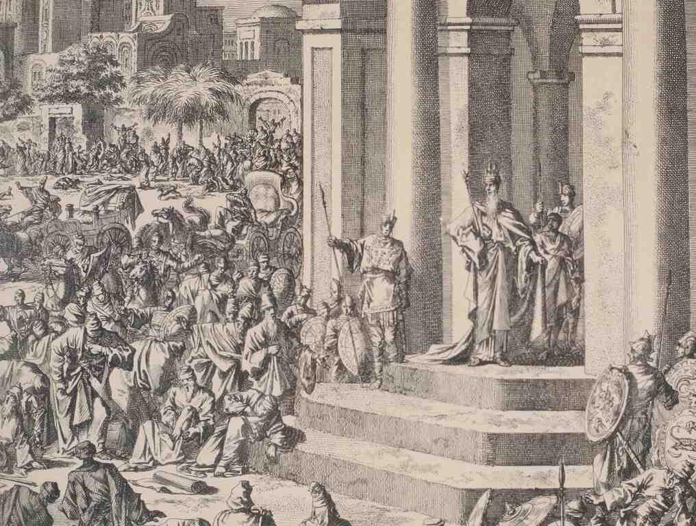 Jan Luyken | Johannes Luyken 2 Engravings 10 Plagues of Egypt (18th ...