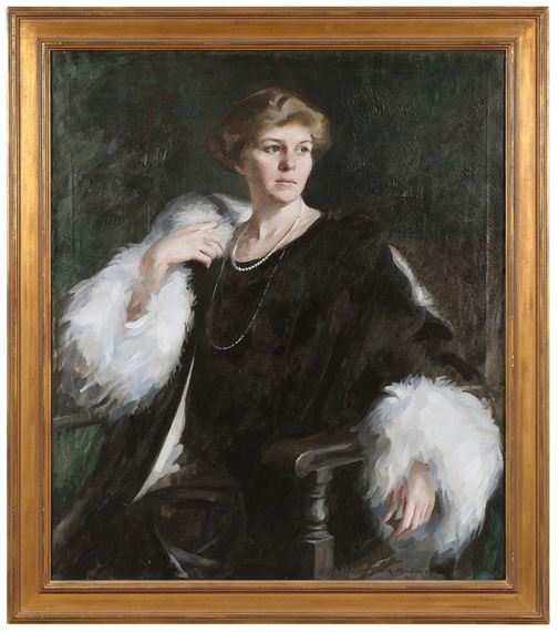 Jere Raymond Wickwire | Portrait of the Artist's Wife | MutualArt