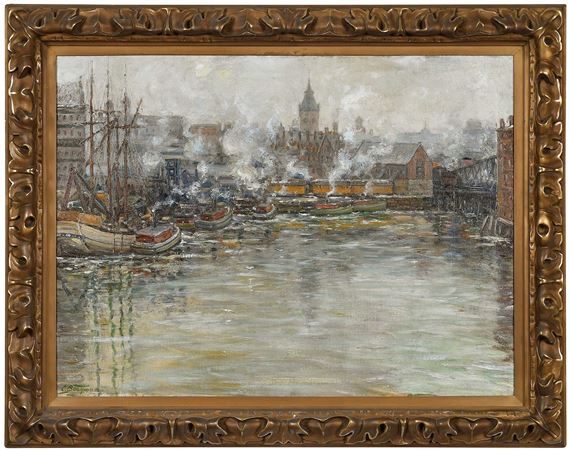 Charles Pierre Beckman | Shipping (20th Century) | MutualArt