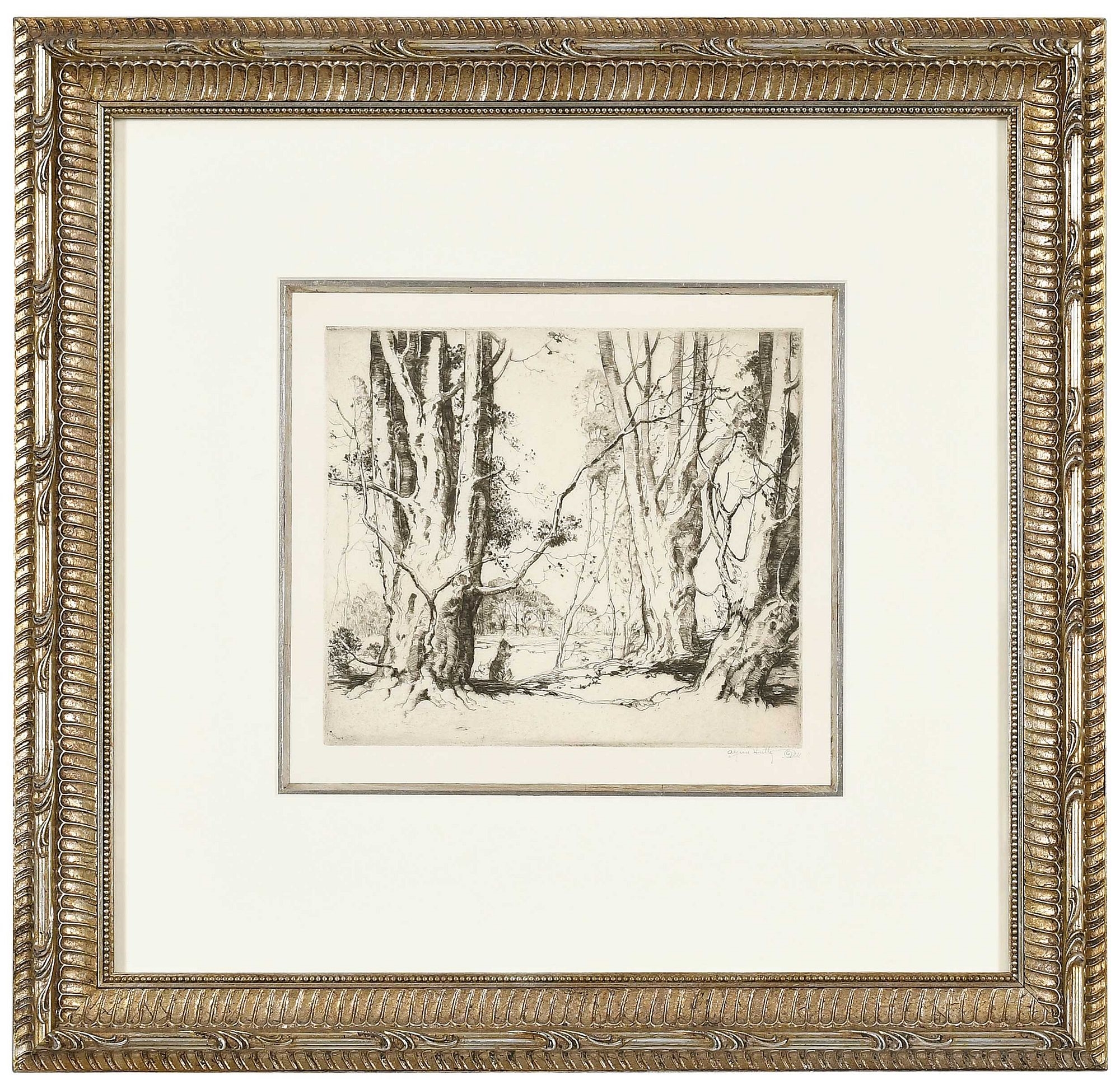 Alfred Heber Hutty | Beverly Beeches (1926) | MutualArt