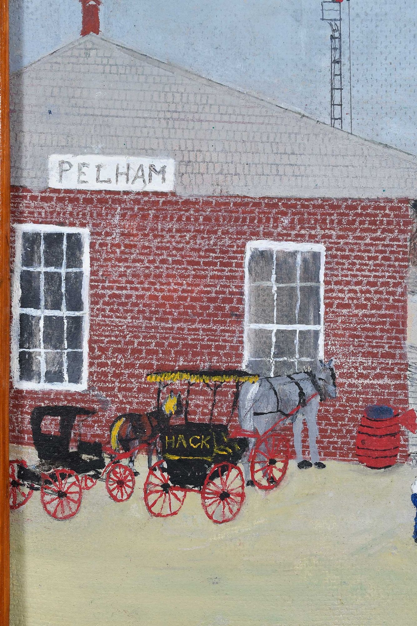 Frog Smith | Pelham Railroad Station in 1903 (1903) | MutualArt