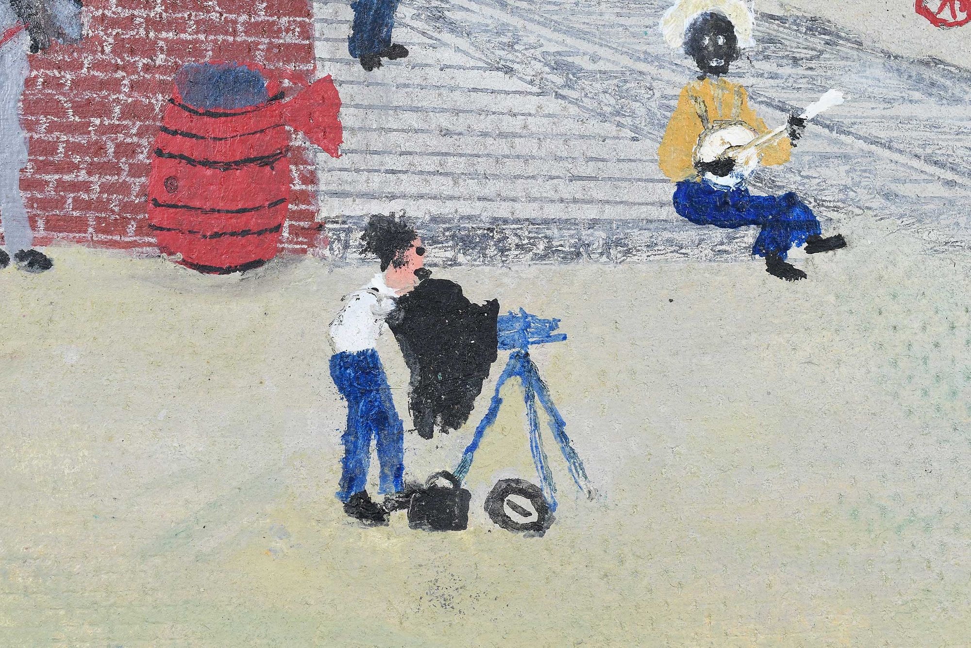 Frog Smith | Pelham Railroad Station in 1903 (1903) | MutualArt