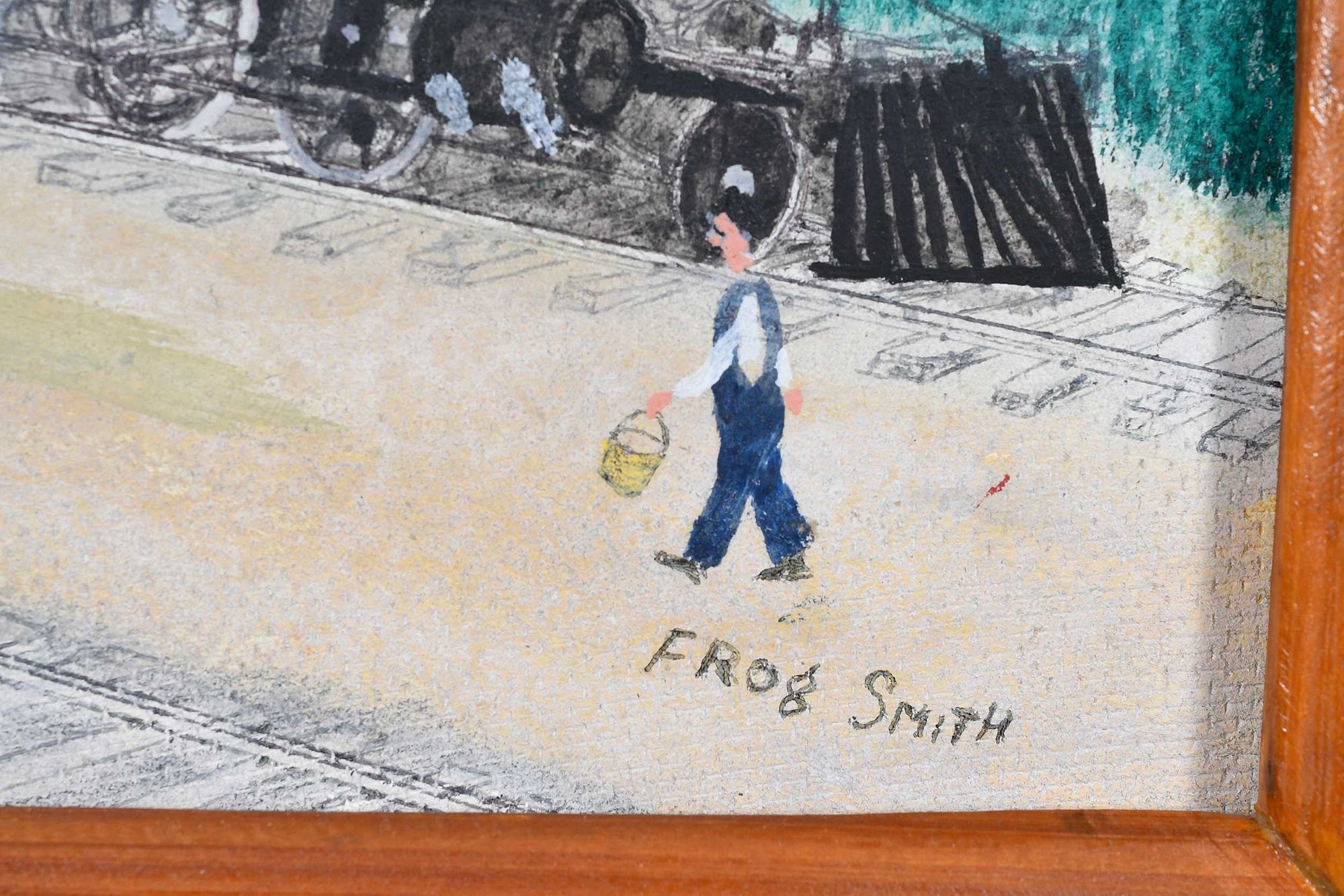 Frog Smith | Pelham Railroad Station in 1903 (1903) | MutualArt
