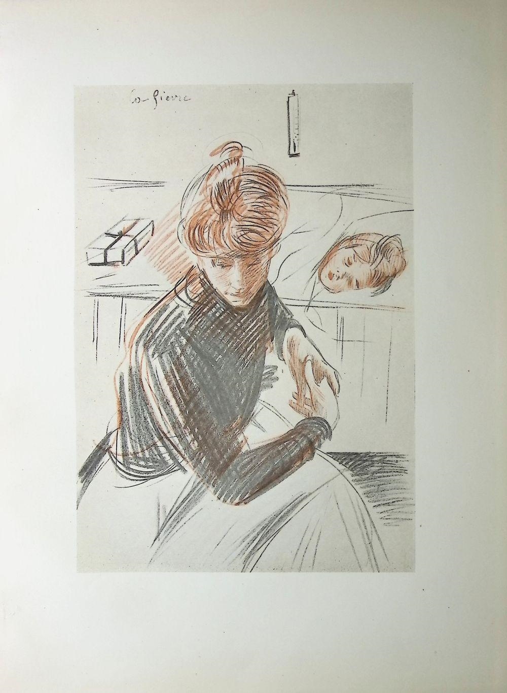 Paul César Helleu | HELLEU Paul César - La fièvre (1913) | MutualArt