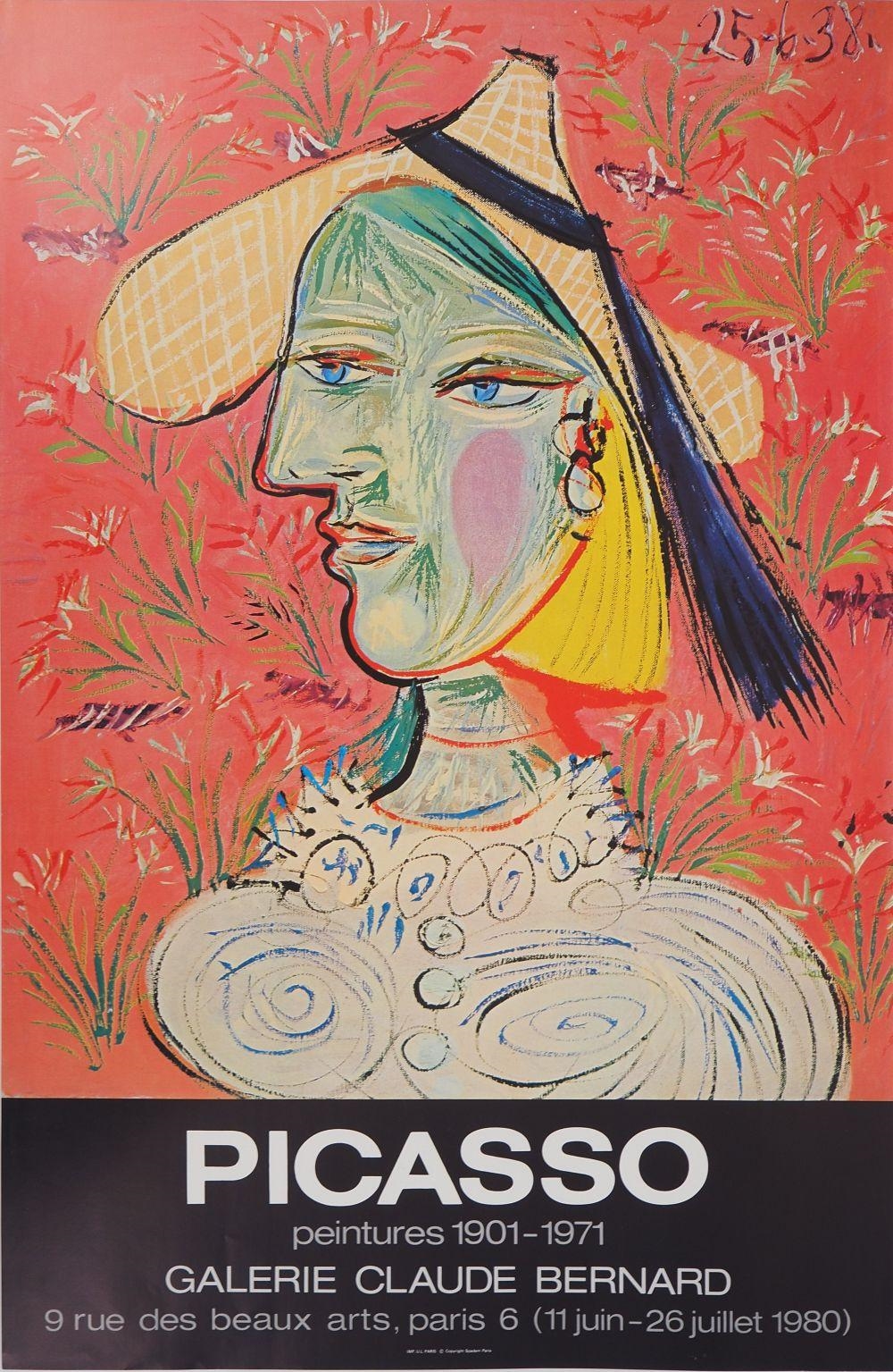 Pablo Picasso | Femme au chapeau (1980) | MutualArt