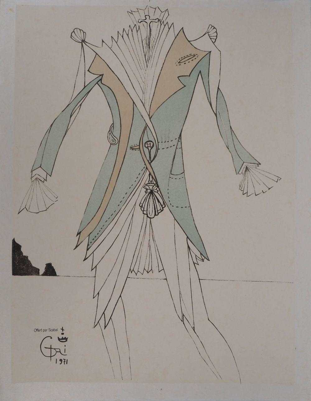 Salvador Dalí | DALI Salvador - Scarab Costumes : le Chambellan de ...