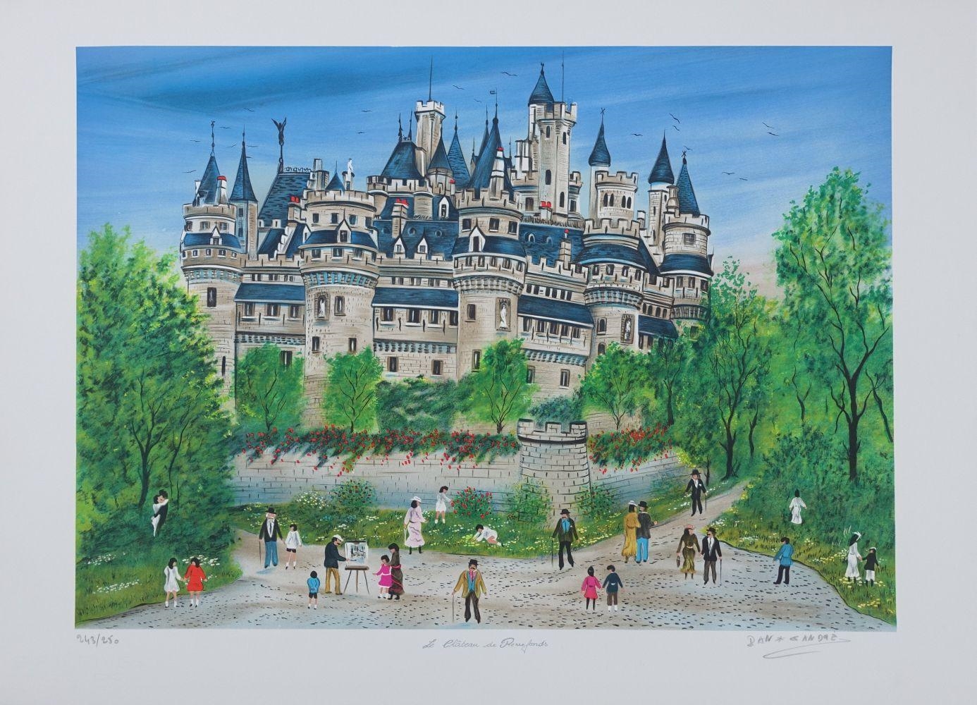 Dan Gandre | Le château de Pierrefonds (1980) | MutualArt