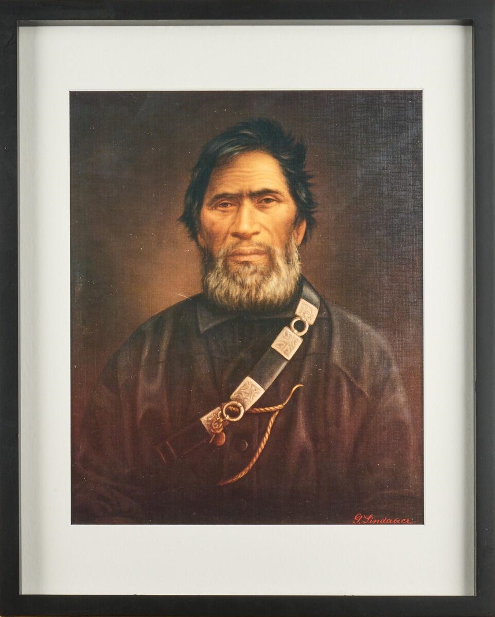 Gottfried Lindauer | GOTTFRIED LINDAUER Wiremu Tamehana Tarapipipi Te ...