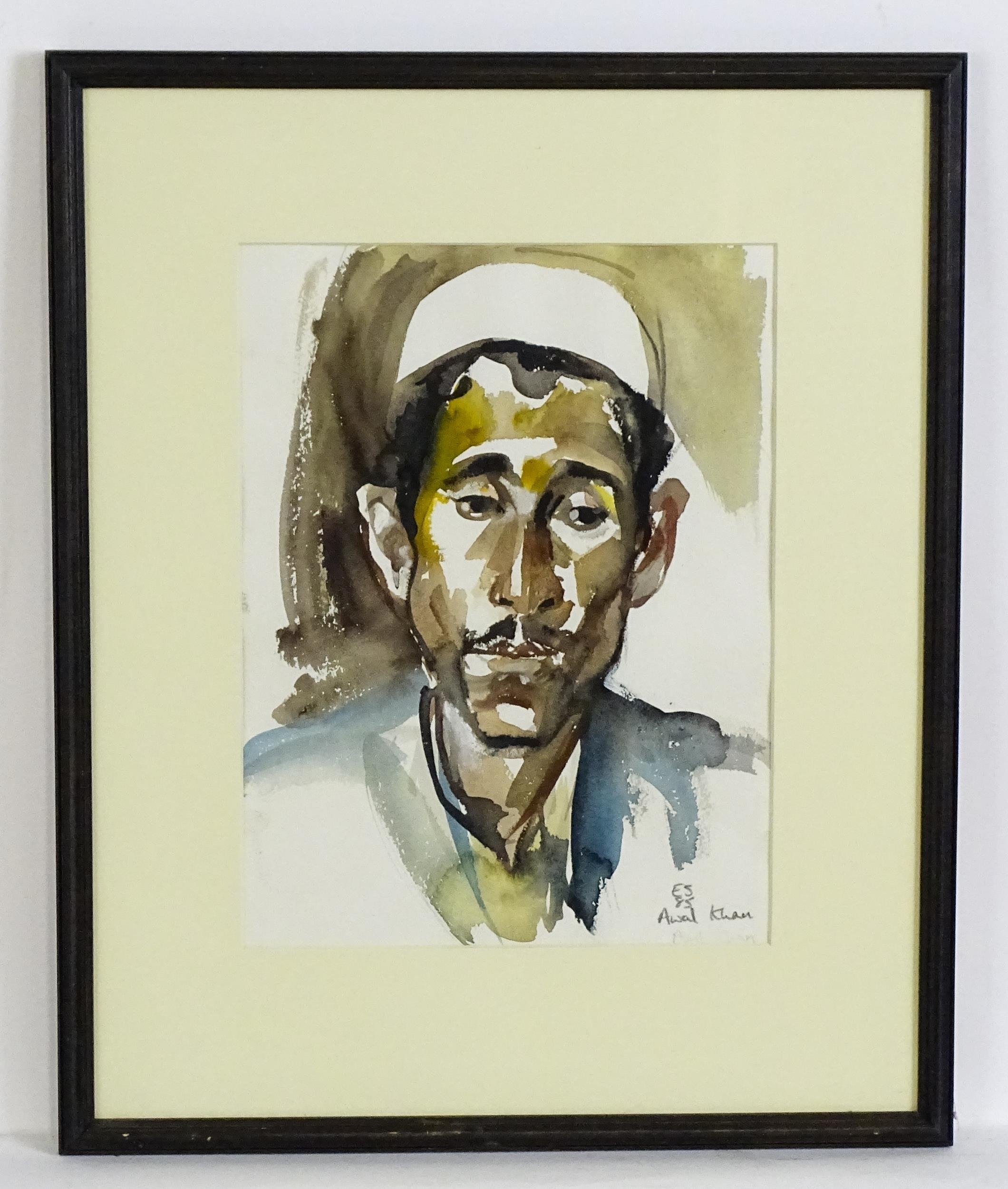 Emma Sergeant | A portrait of Awal Khan (1985) | MutualArt