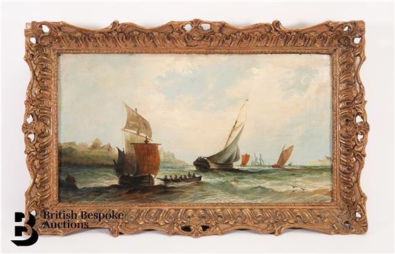 William Calcott Knell | marine scene | MutualArt