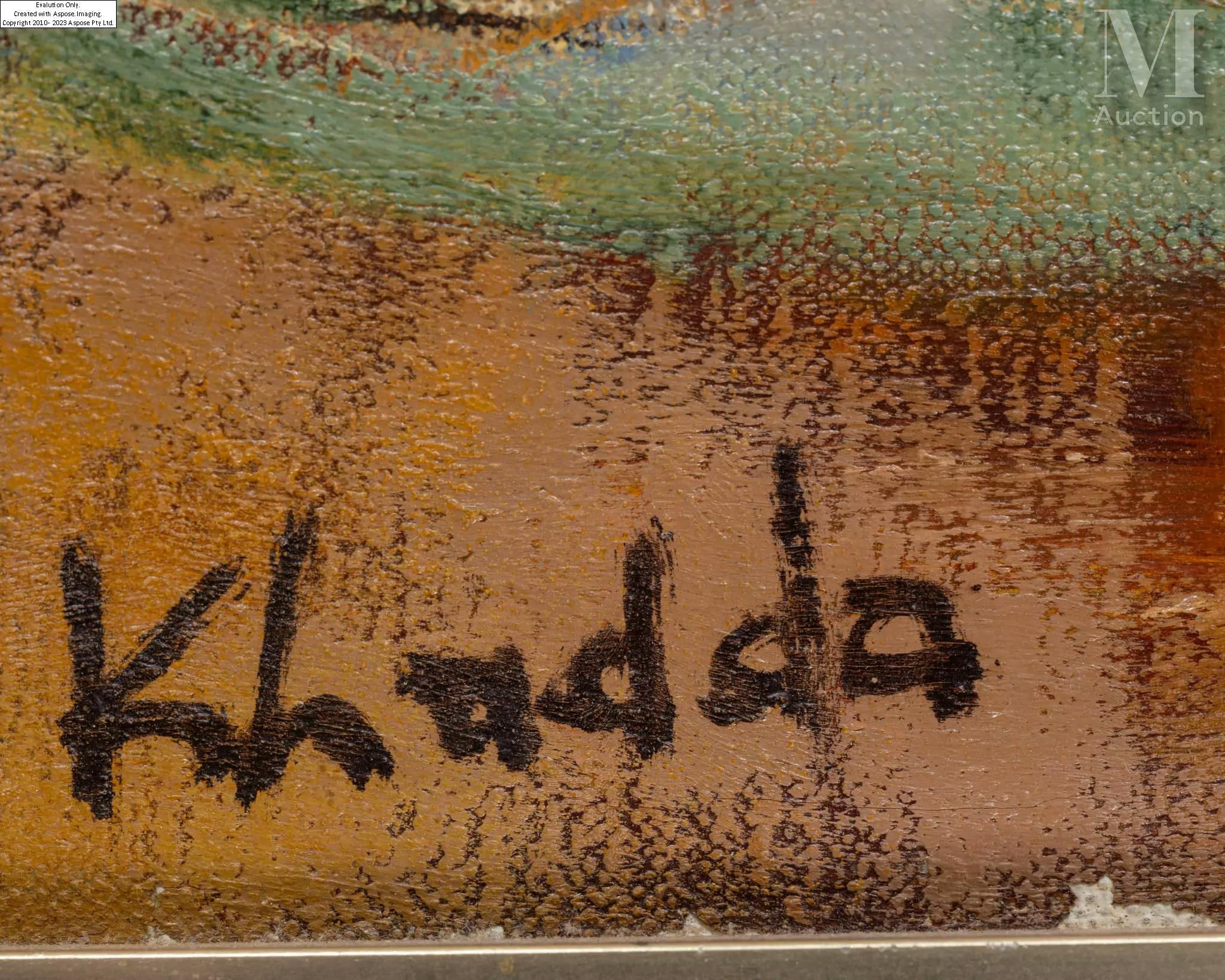 Mohammed Khadda | Mohamed KHADDA (1930-1991 Algérie) (1968) | MutualArt