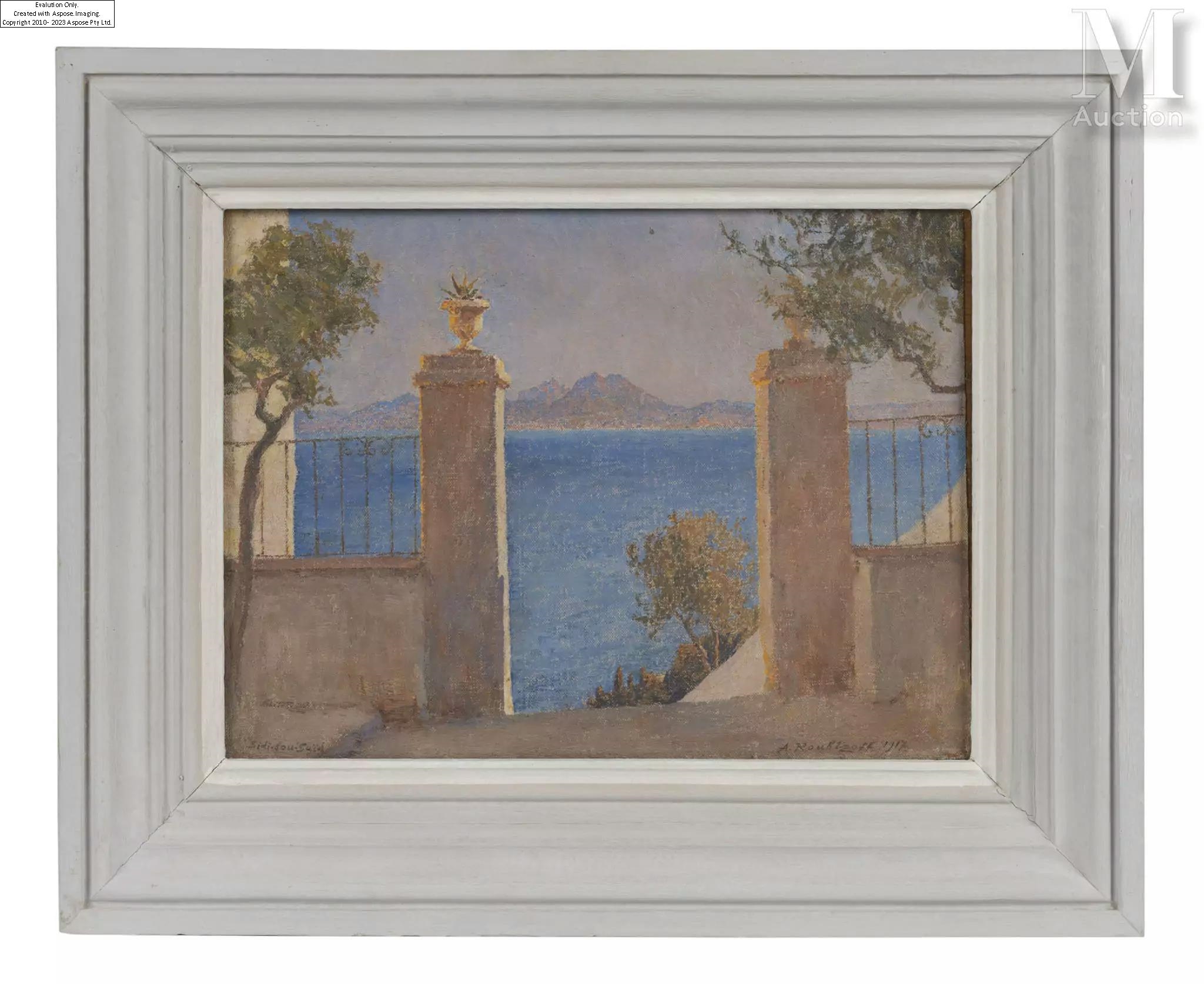 Alexandre Roubtzoff | Sidi Bou Said (1917) | MutualArt