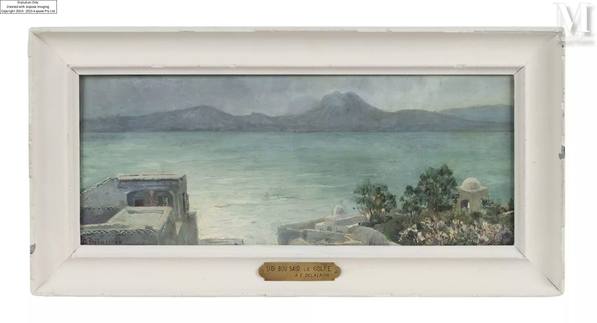 André Delacroix | Sidi Bou Saïd Le golfe de Tunis | MutualArt