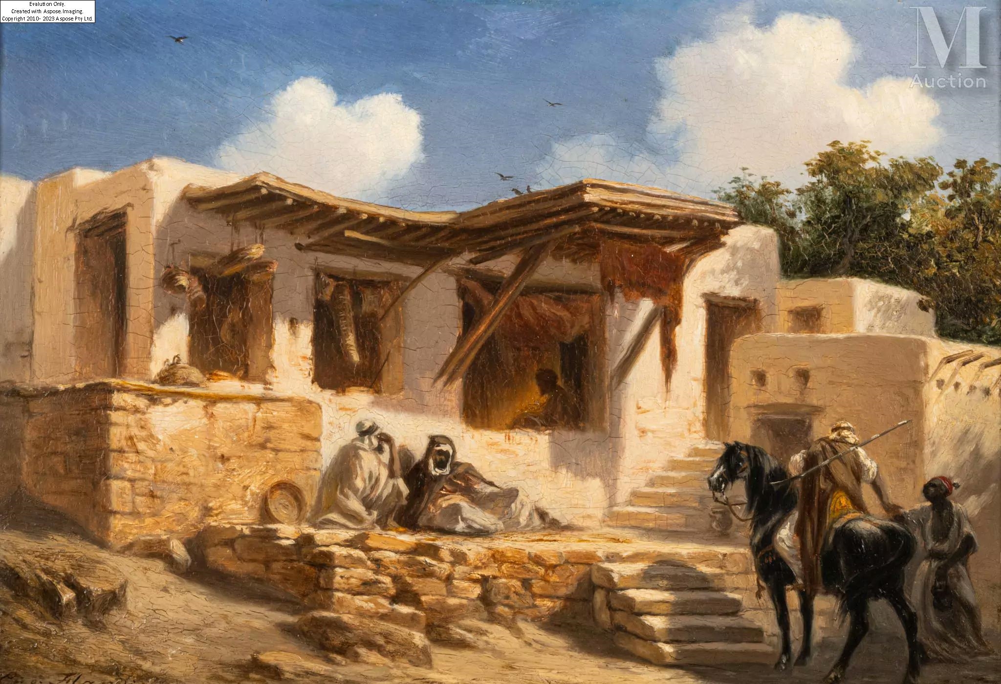 Eugène Flandin | The Fountain of Sultan Ahmed III, Constantinople ...