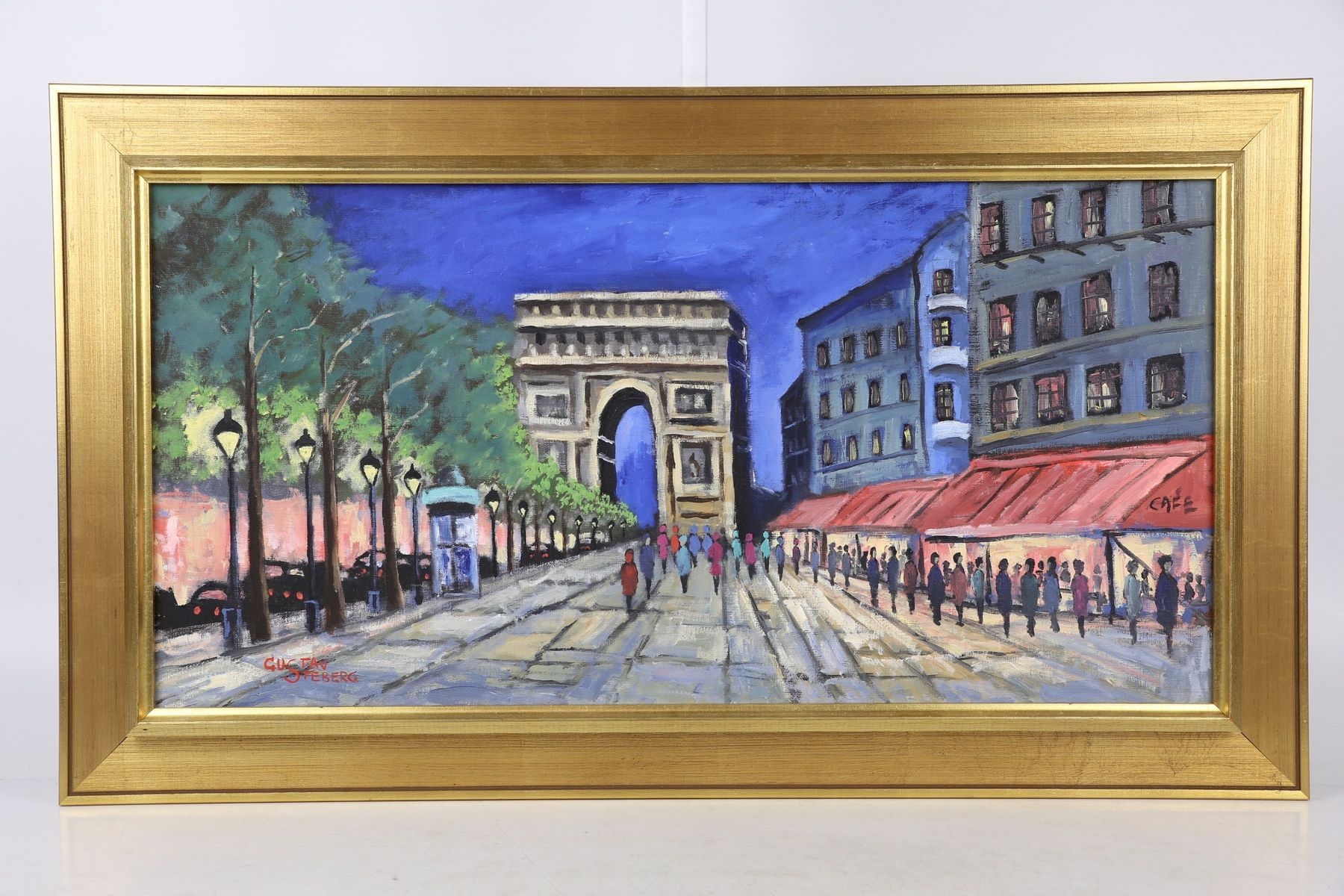 Gustav Stenberg | olja på duk | MutualArt