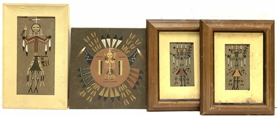 Ernest Hunt | Ernest Hunt Navajo Sand Paintings | MutualArt