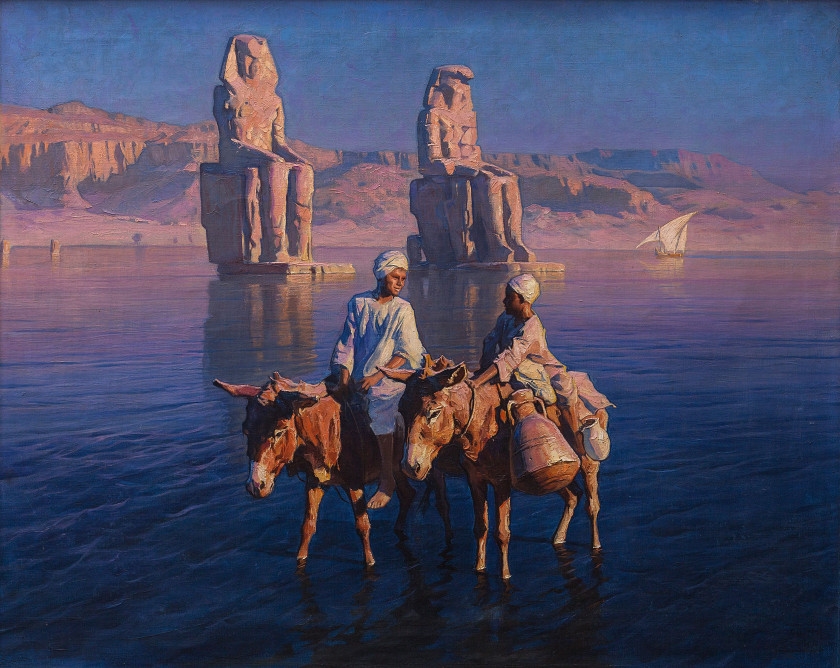 Adam Styka | Oriental Couple | MutualArt