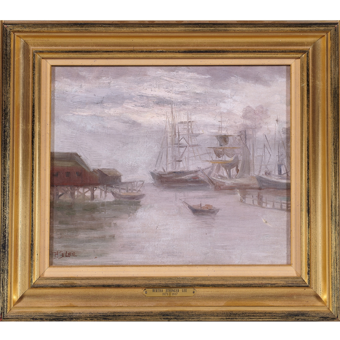 Bertha Stringer Lee | Anchored Ships | MutualArt