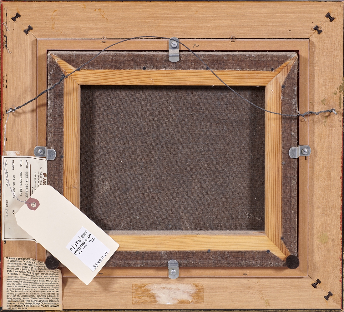 Bertha Stringer Lee | Anchored Ships | MutualArt