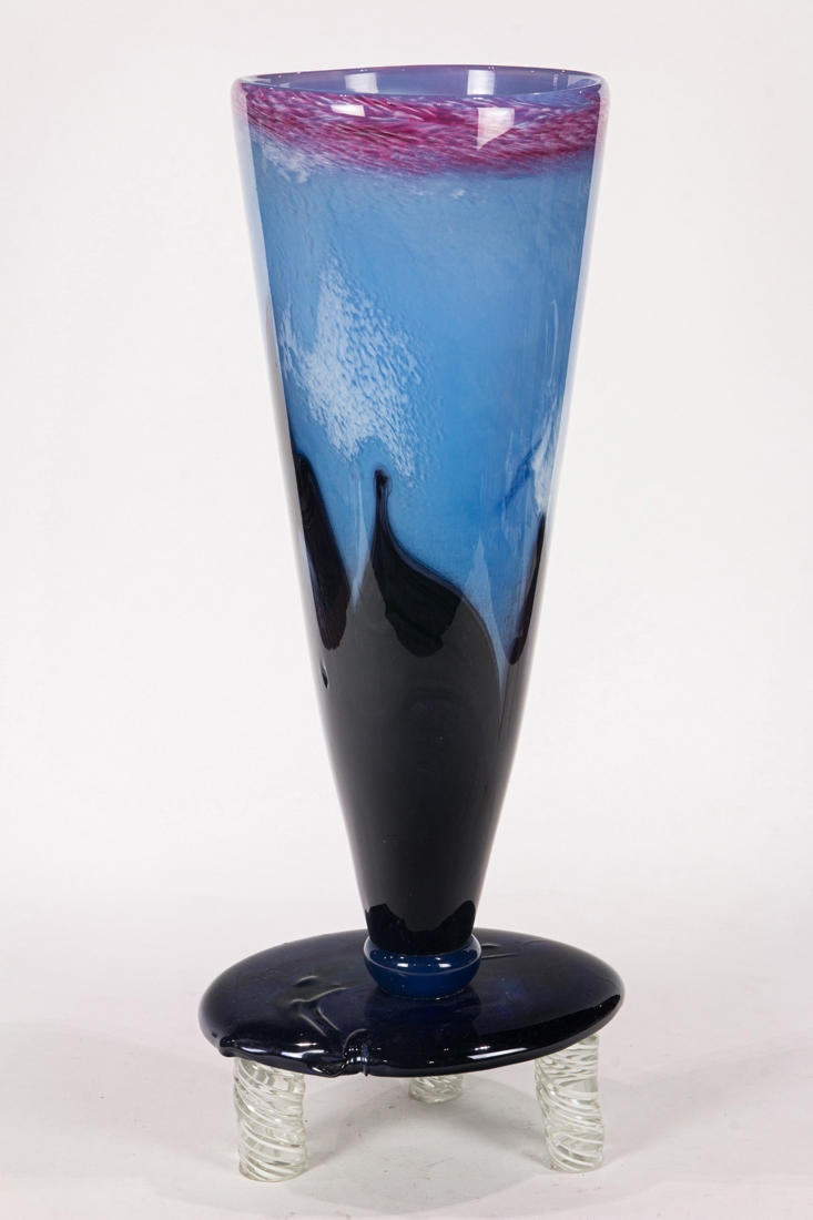Randy Strong | Periwinkle Vase | MutualArt