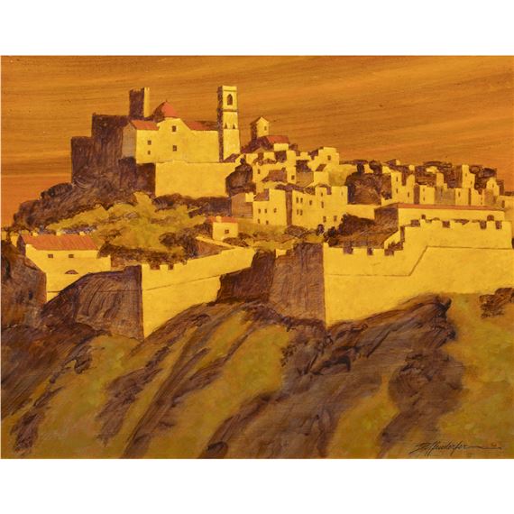 Edward Diffenderfer | Spanish Hill Town | MutualArt