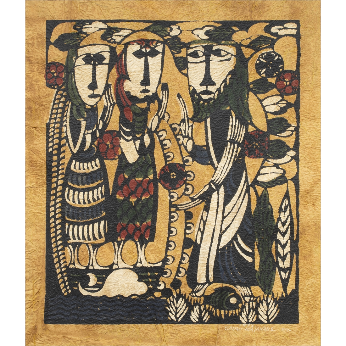 Sadao Watanabe | Calling of Jesus (1983) | MutualArt