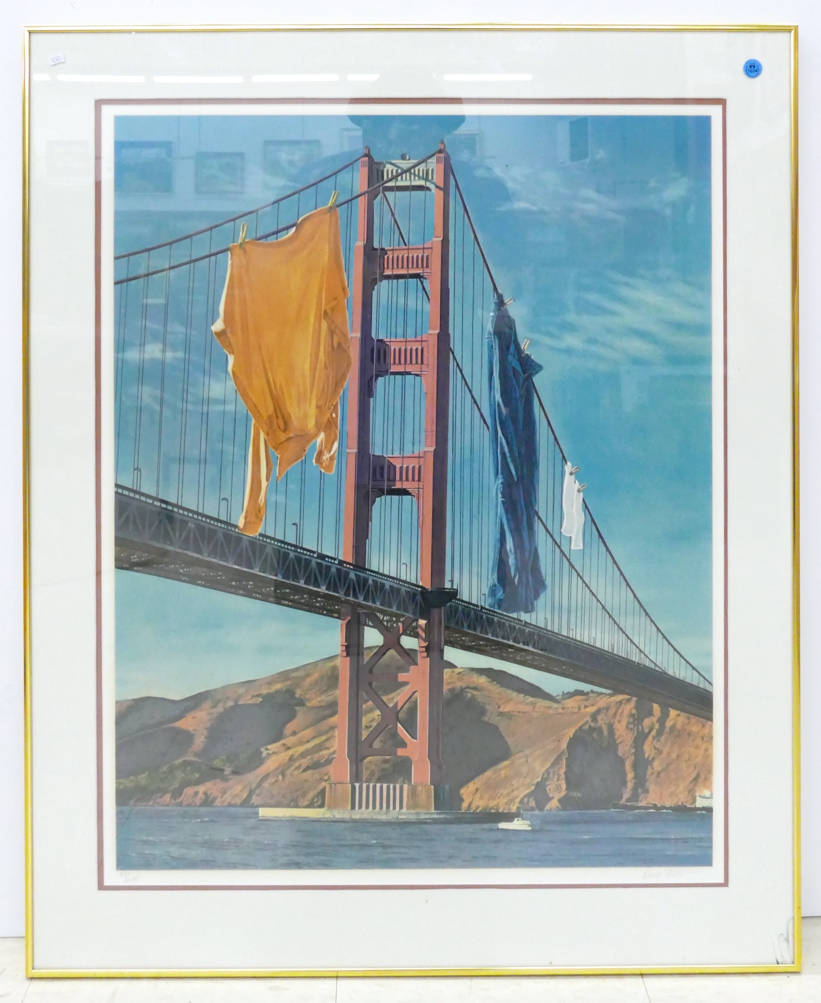 Doug Webb | Doug Webb ''Wash and Where'' (Golden Gate Bridge) Signed ...