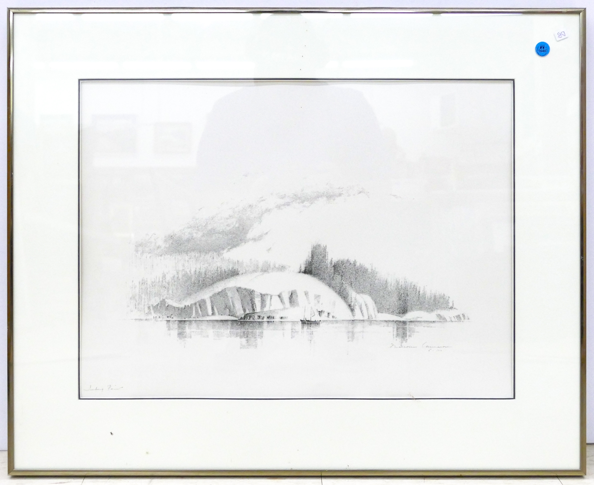Malcolm Cameron | Malcolm Cameron ''Iceberg Point'' Signed Lithograph Framed | MutualArt